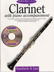 Solo Plus Standards & Jazz: Clarinet klarinét- és zongorakotta + CD ...