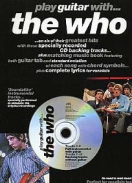 THE WHO: Play Guitar With... The Who gitárkotta (Guitar Tab, with chord ...