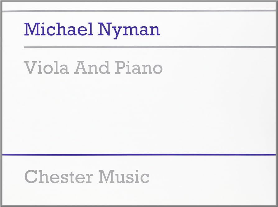 Nyman, Michael: Viola And Piano brácsa- és zongorakotta - hangszer.hu