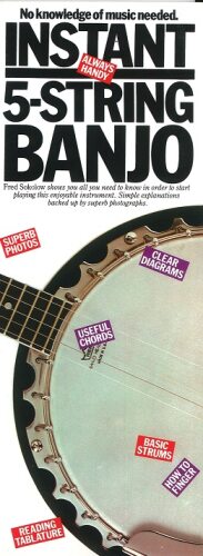 Instant 5-String Banjo bendzsókotta (Banjo, with chord symbols ...